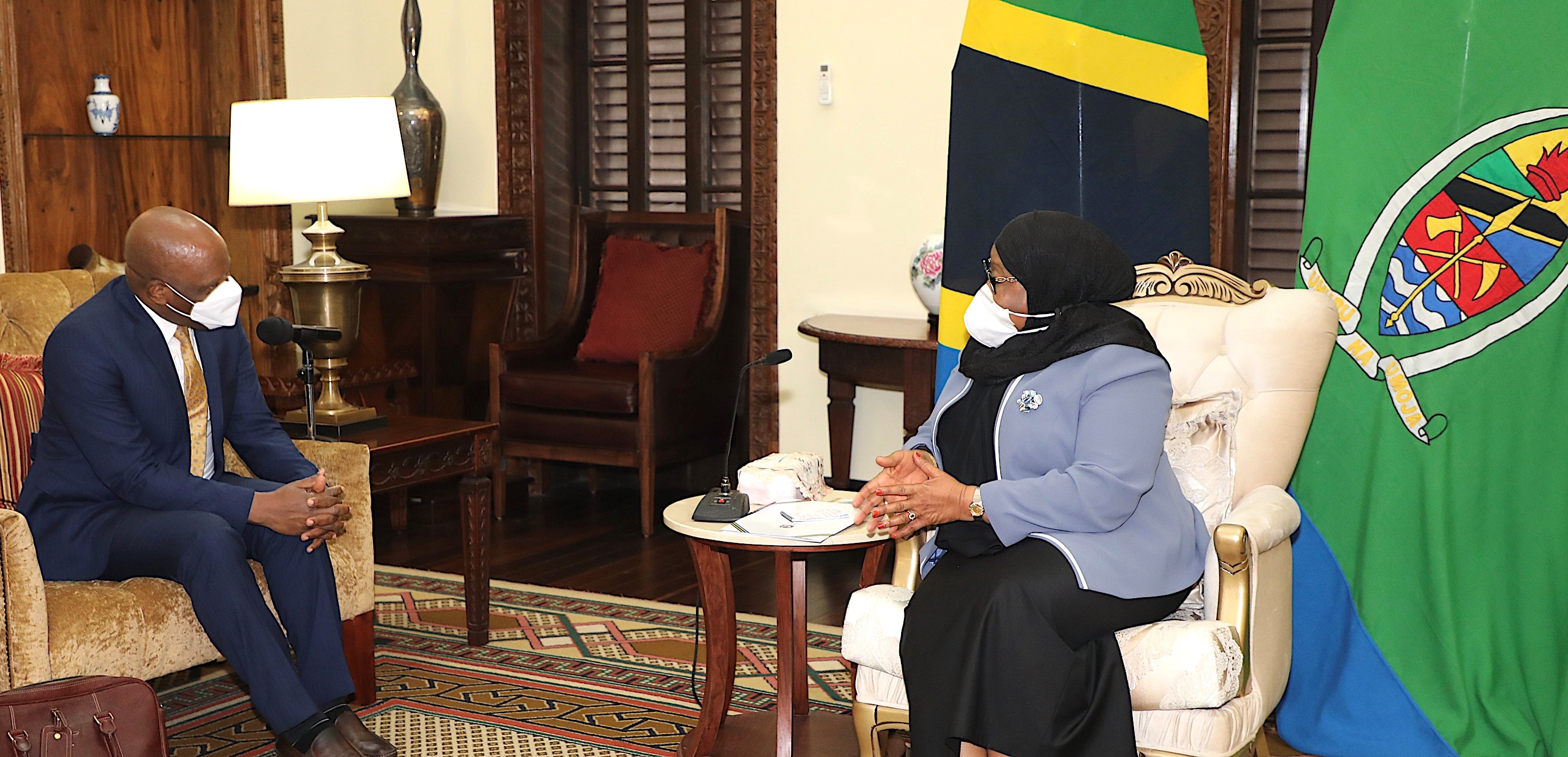 COVID-19 Response: Samia Flags off Vaccination | Embassy of Tanzania in ...